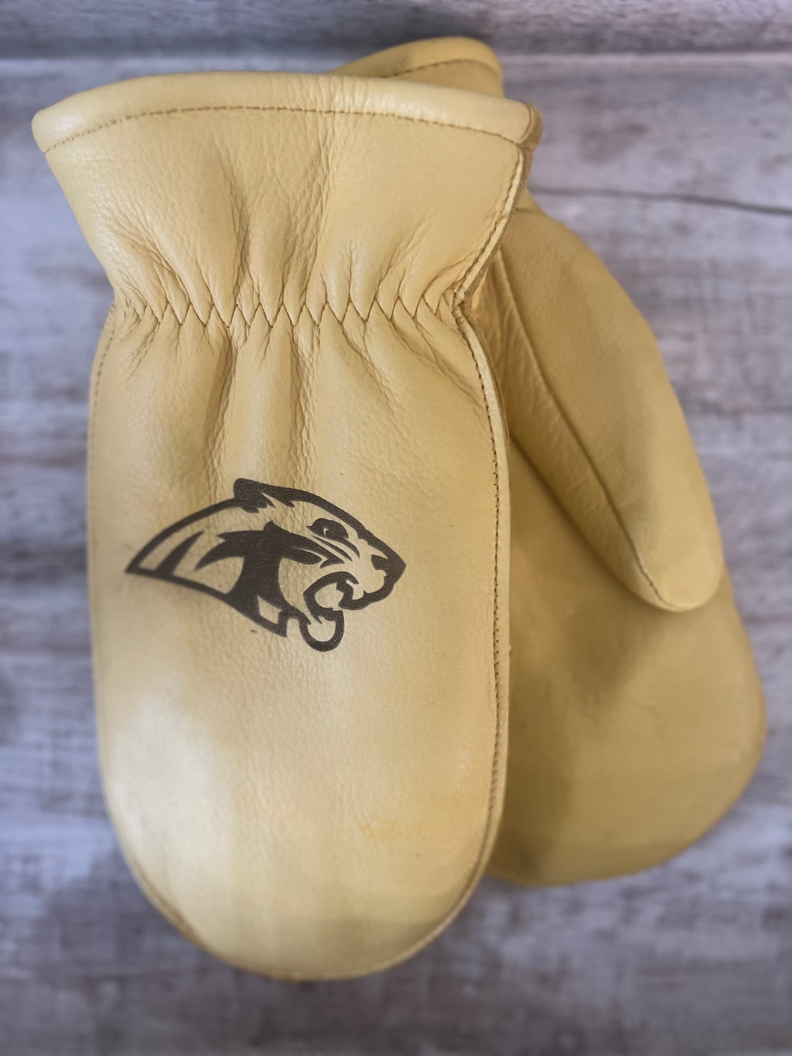 Chopper Mitts - LS Cougar Side Profile | Kate Grossman Designs